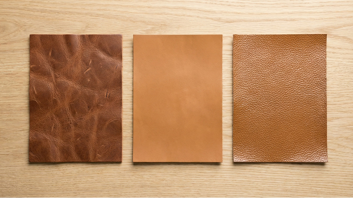 Full-Grain vs Top-Grain vs Genuine Leather: Complete Guide