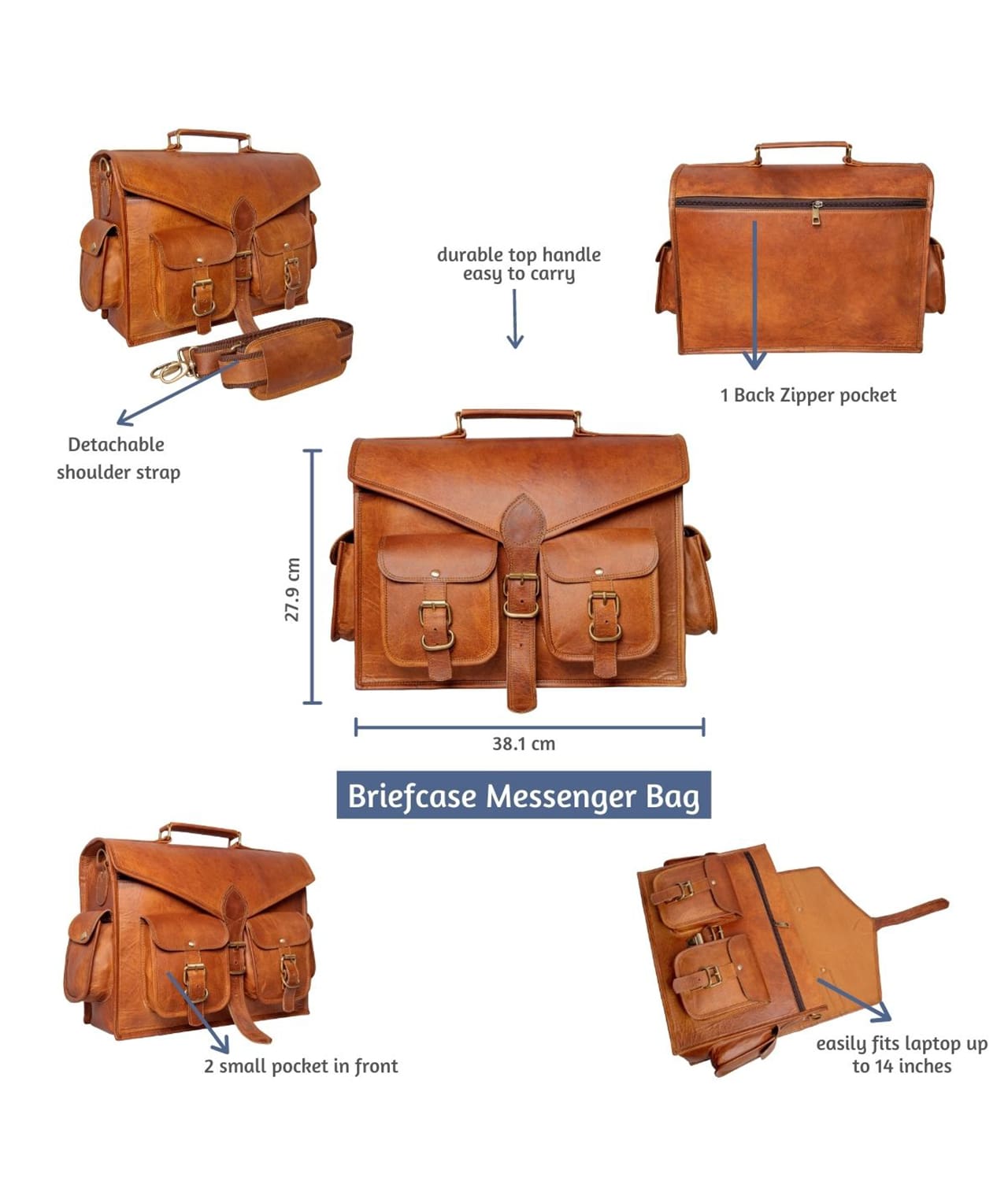 The Professor: Elevate Your Daily Carry with an 18-Inch Bag